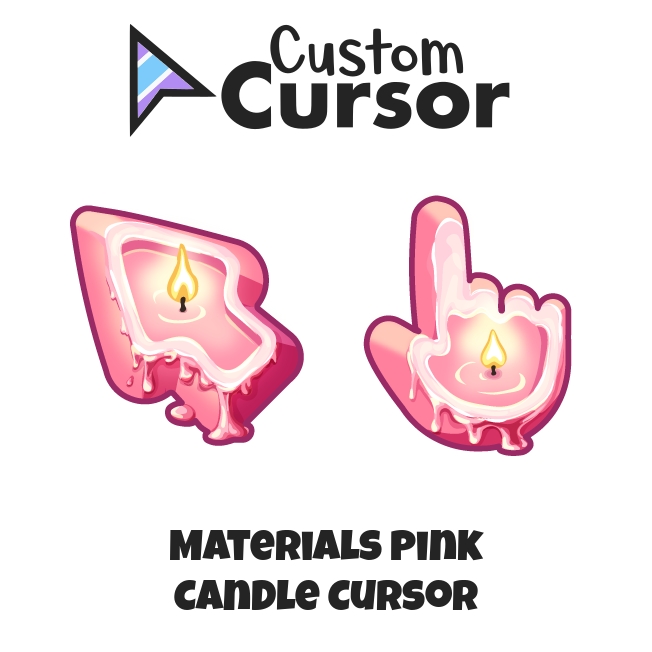 Materials Pink Candle курсор пак – Custom Cursor