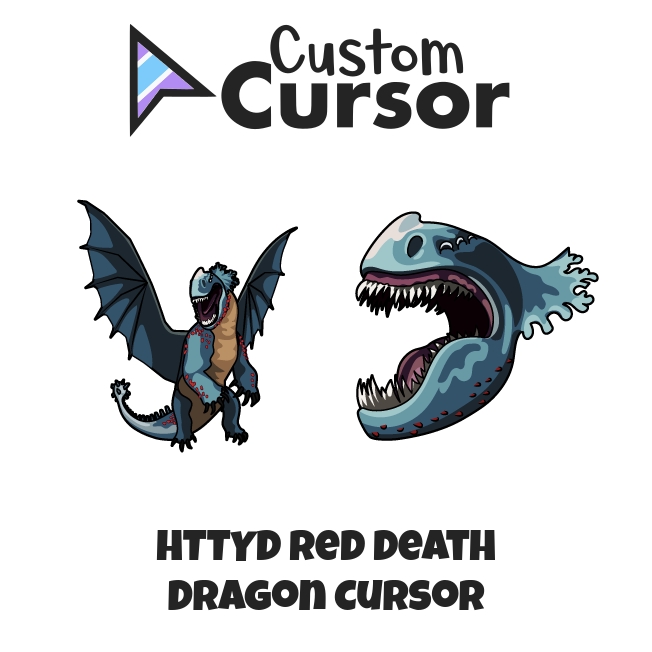 HTTYD Red Death Dragon cursor – Custom Cursor