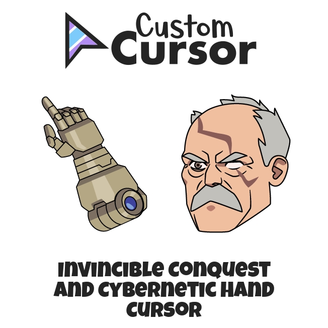 Invincible Conquest and Cybernetic Hand курсор пак – Custom Cursor
