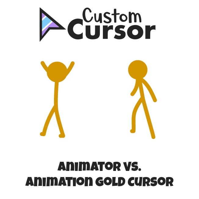 Animator vs. Animation Gold cursor – Custom Cursor
