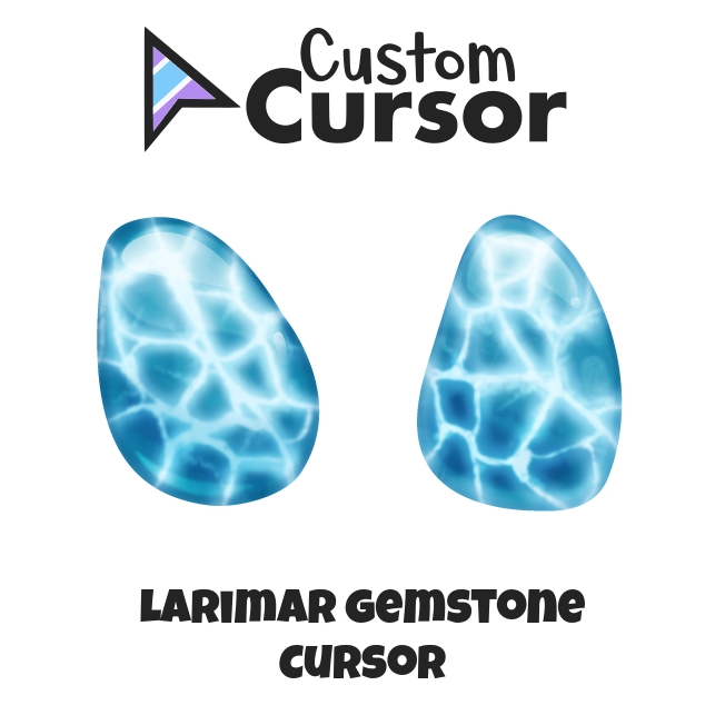 Larimar Gemstone cursor – Custom Cursor