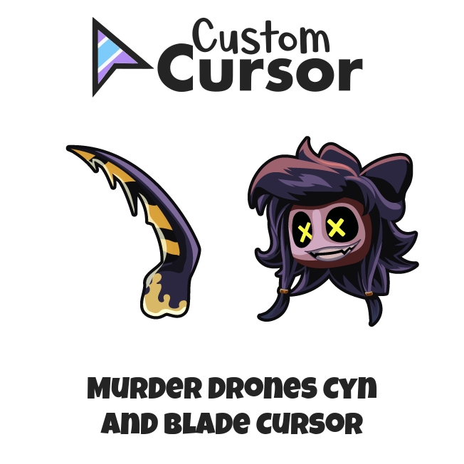 Murder Drones Cyn and Blade cursor – Custom Cursor