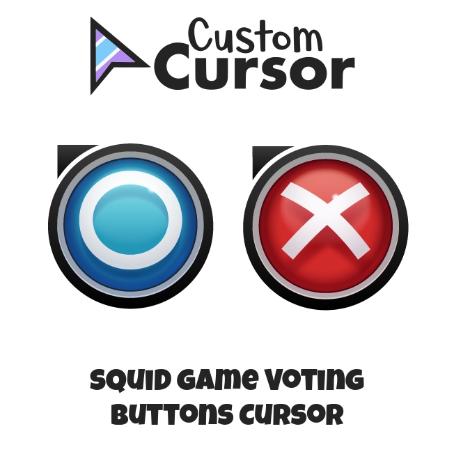 Squid Game Voting Buttons cursor – Custom Cursor