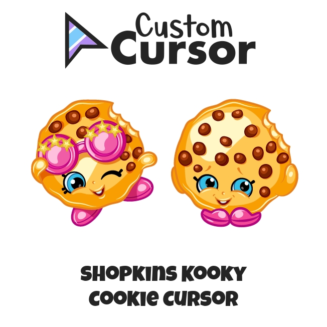 Shopkins Kooky Cookie cursor – Custom Cursor