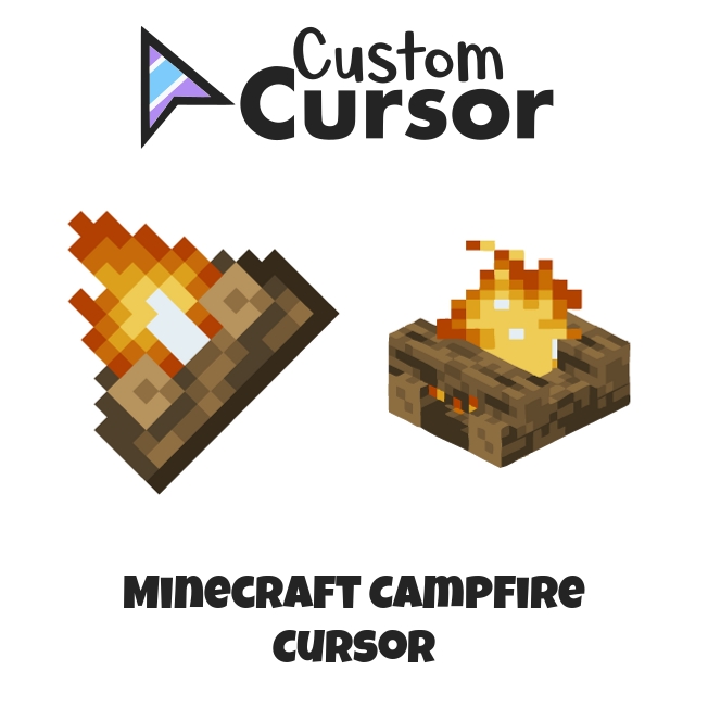 Minecraft Campfire cursor – Custom Cursor