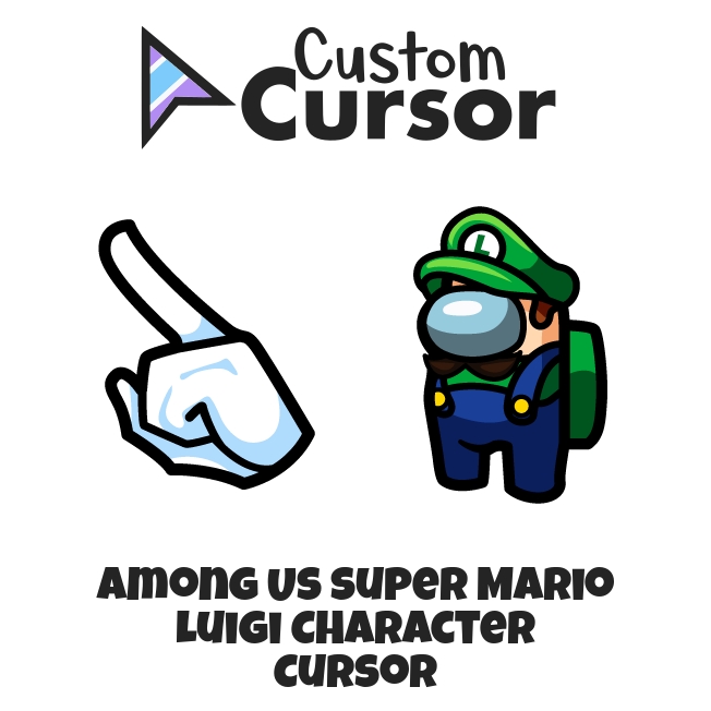 Among Us Super Mario Luigi Character курсор пак – Custom Cursor