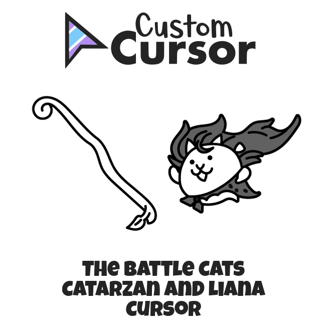 The Battle Cats Catarzan and Liana cursor – Custom Cursor
