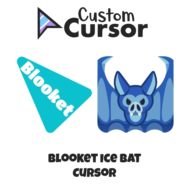 Blooket Ice Bat cursor – Custom Cursor
