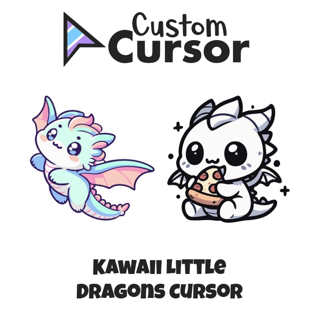 Kawaii Little Dragons cursor – Custom Cursor