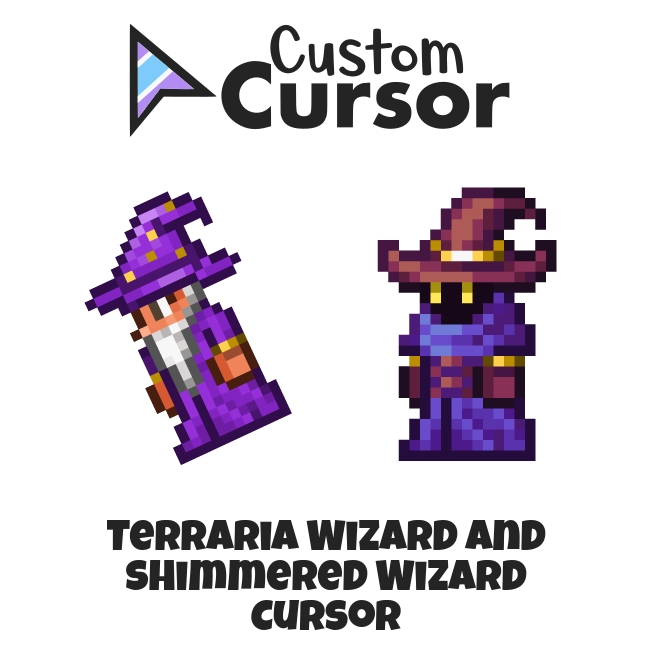 Terraria Wizard and Shimmered Wizard cursor – Custom Cursor