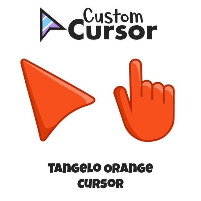 Tangelo Orange cursor – Custom Cursor