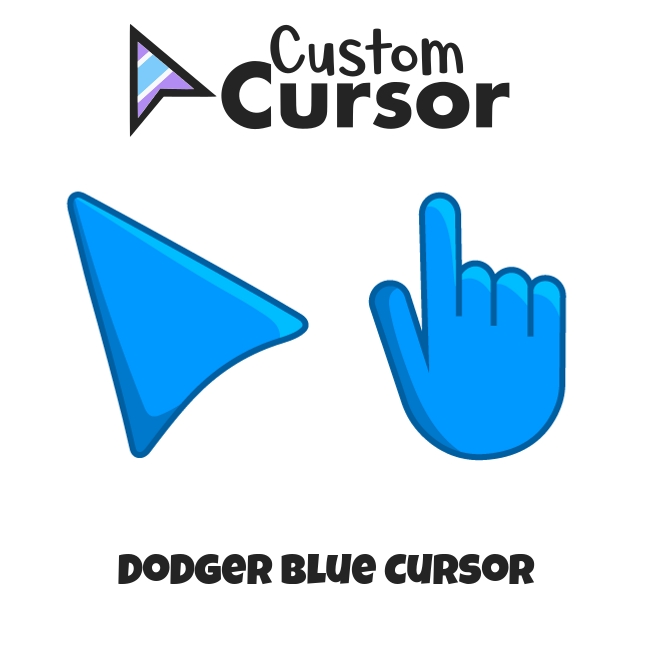 Dodger Blue cursor – Custom Cursor