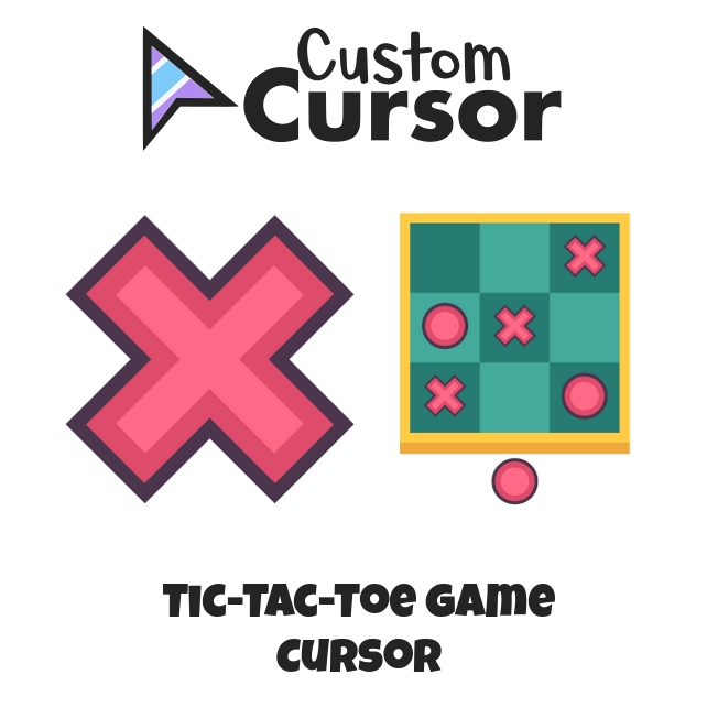 Tic-Tac-Toe Game cursor – Custom Cursor