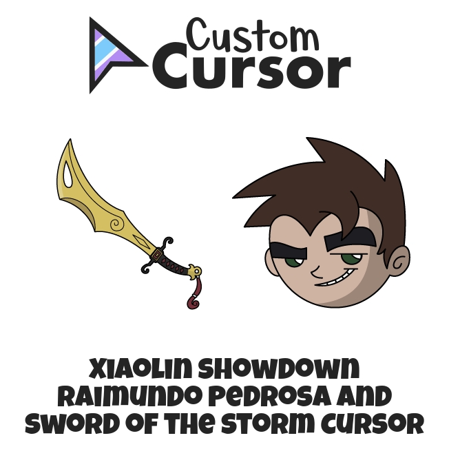 Xiaolin Showdown Raimundo Pedrosa and Sword of the Storm cursor ...