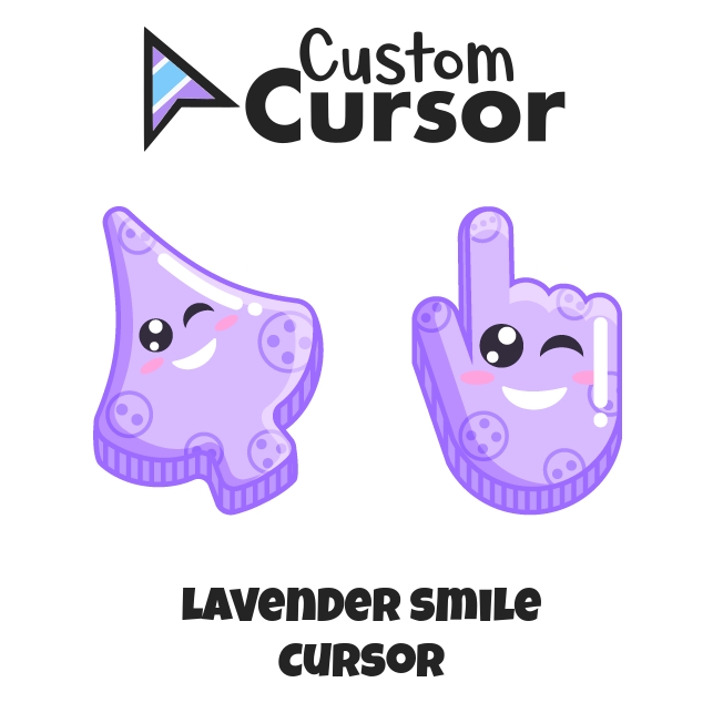 Lavender Smile cursor – Custom Cursor
