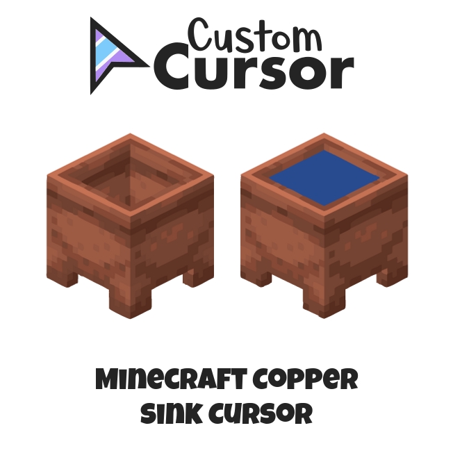 Minecraft Copper Sink cursor – Custom Cursor