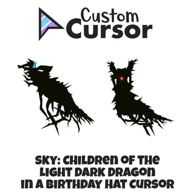 Sky: Children of the Light Dark Dragon en un Sombrero cursor – Custom ...