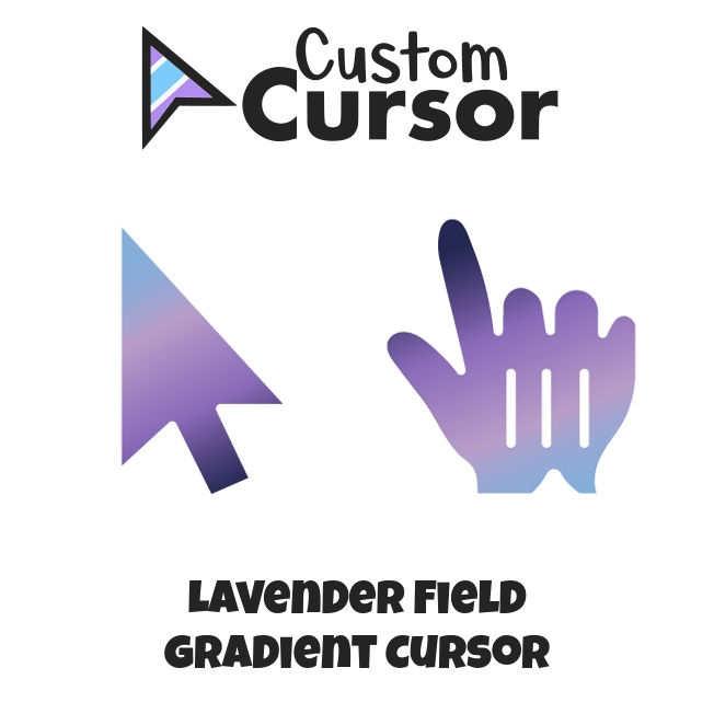 Lavender Field Gradient cursor – Custom Cursor