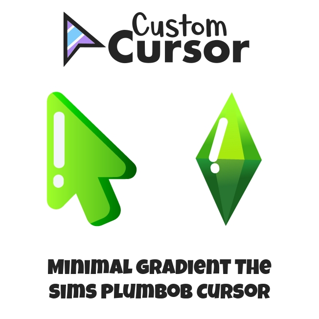 Minimal Gradient The Sims Plumbob cursor – Custom Cursor