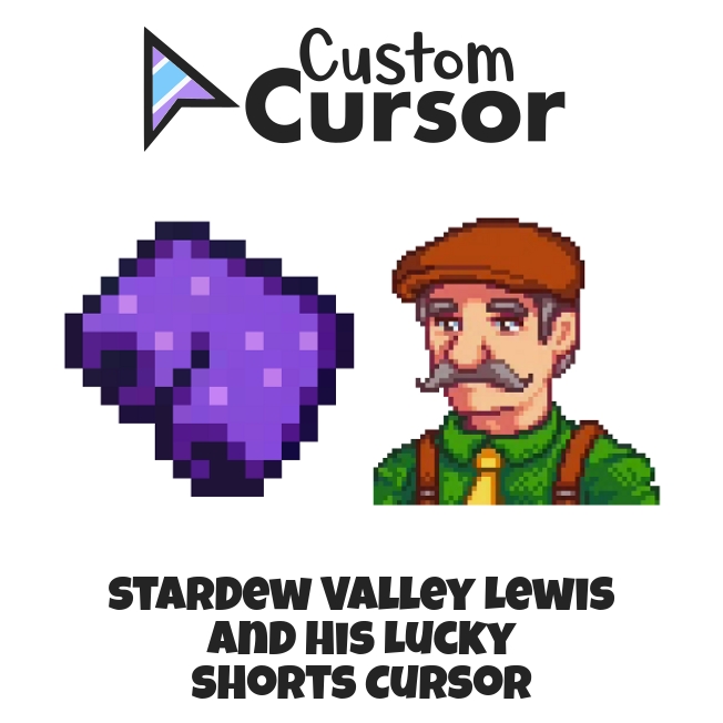 Stardew Valley Lewis and his Lucky Shorts cursor – Custom Cursor