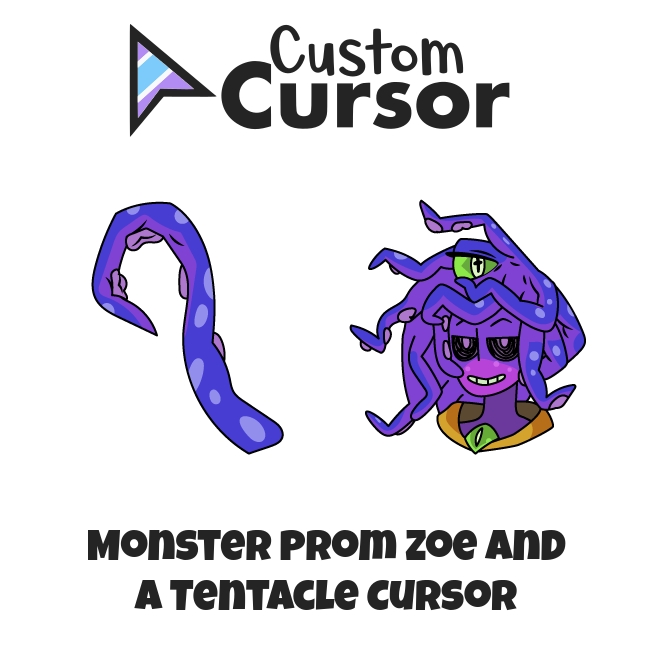 Monster Prom Zoe y un Tentáculo cursor – Custom Cursor