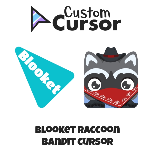 Blooket Raccoon Bandit cursor – Custom Cursor