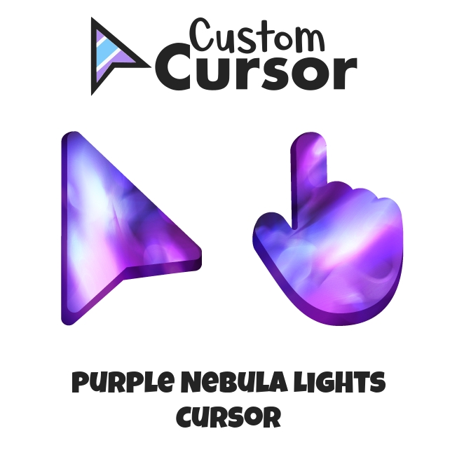 Purple Nebula Lights курсор пак – Custom Cursor