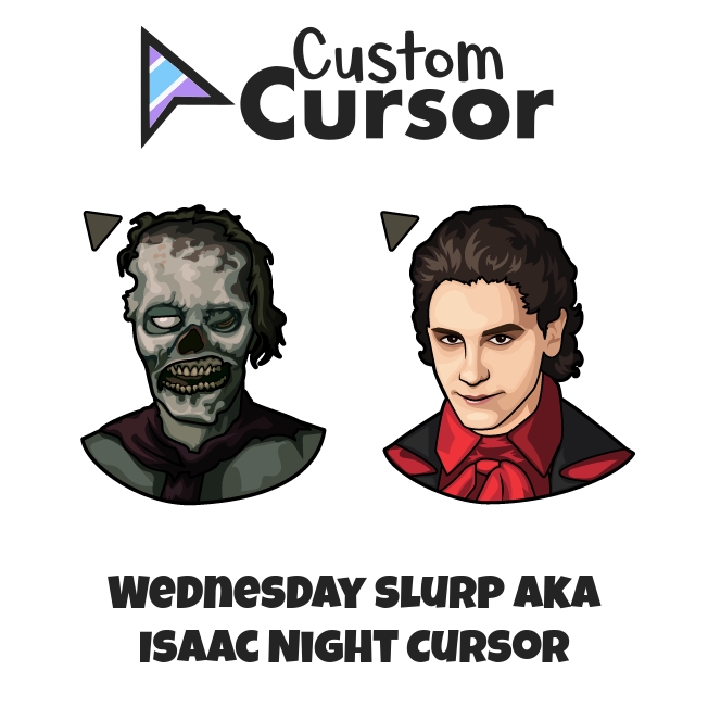 Wednesday Slurp alias Isaac Night cursor – Custom Cursor