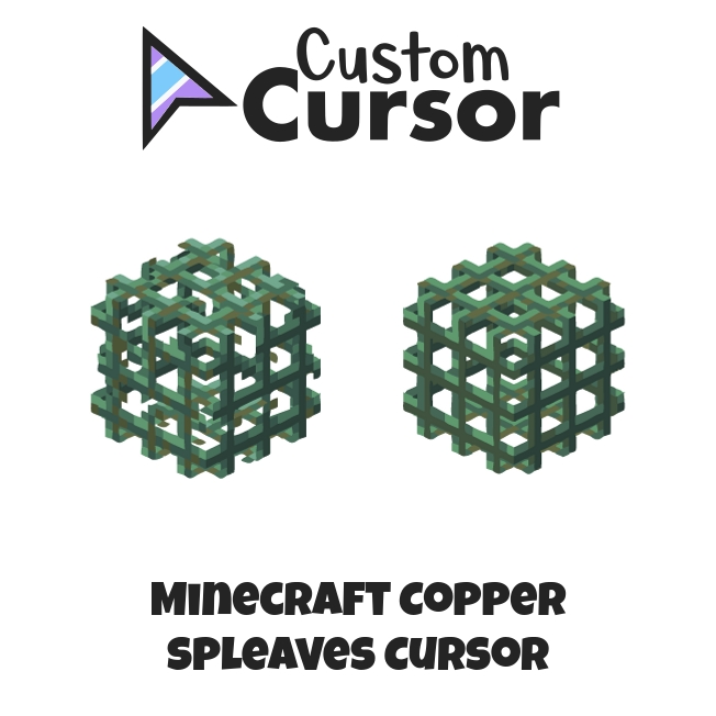 Minecraft Copper Spleaves cursor – Custom Cursor