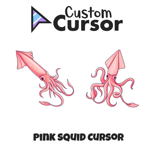 Pink Squid cursor – Custom Cursor