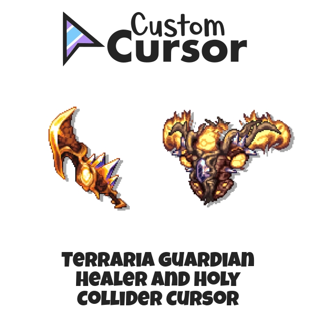 Terraria Guardian Healer and Holy Collider cursor – Custom Cursor