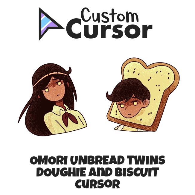 OMORI UNBREAD TWINS DOUGHIE and BISCUIT cursor – Custom Cursor