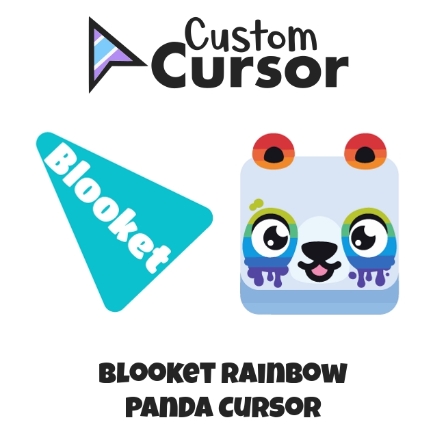 Blooket Rainbow Panda cursor – Custom Cursor