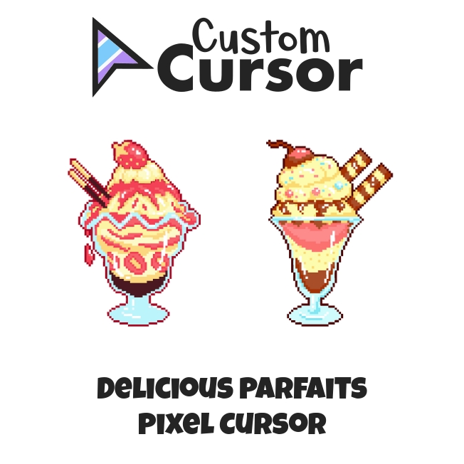 Parfaits Deliciosos Pixel cursor – Custom Cursor