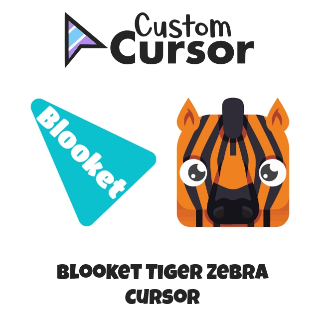 Blooket Tiger Zebra cursor – Custom Cursor