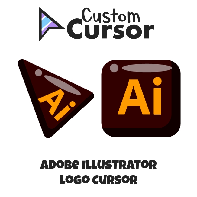 Adobe Illustrator Logo cursor – Custom Cursor