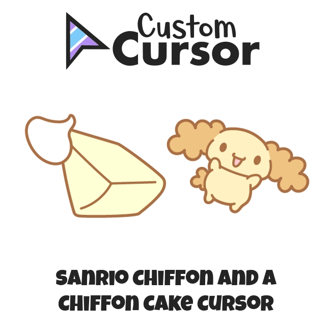 Sanrio Chiffon and a Chiffon Cake cursor – Custom Cursor