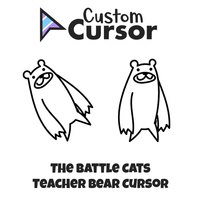 The Battle Cats Teacher Bear cursor – Custom Cursor