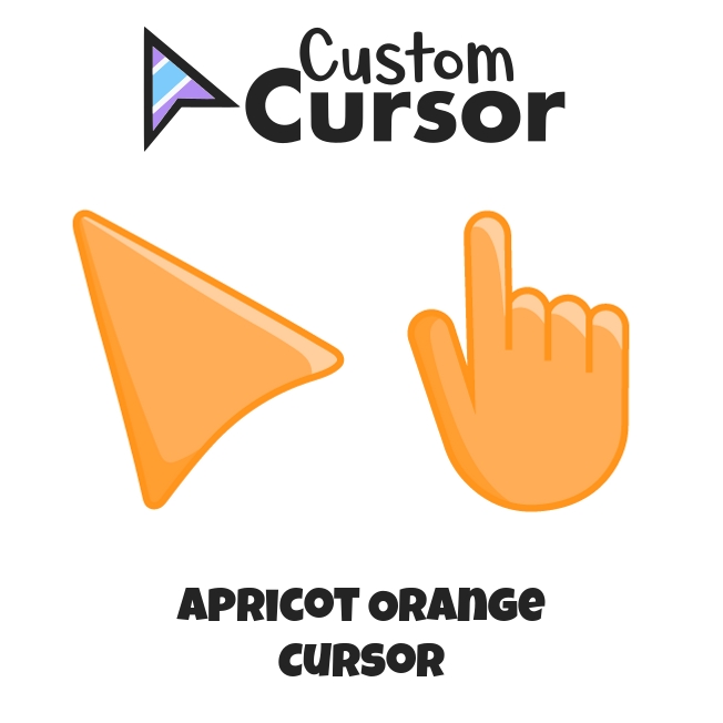 Apricot Orange cursor – Custom Cursor