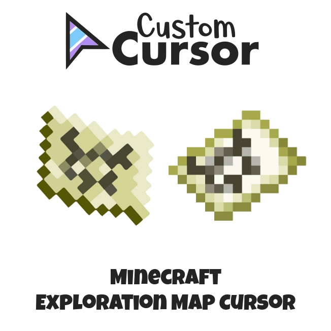 Minecraft Exploration Map cursor – Custom Cursor