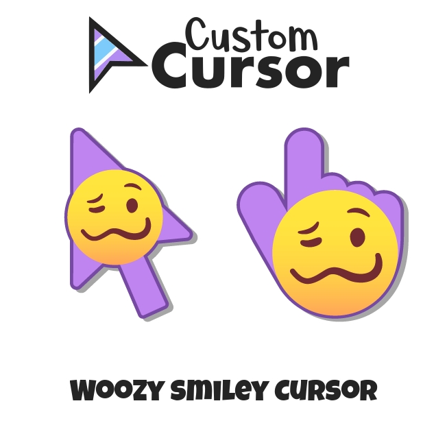 Woozy Smiley cursor – Custom Cursor