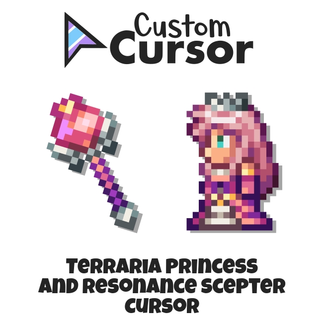 Terraria Princess and Resonance Scepter курсор пак – Custom Cursor