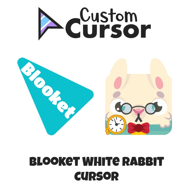 Blooket White Rabbit cursor – Custom Cursor