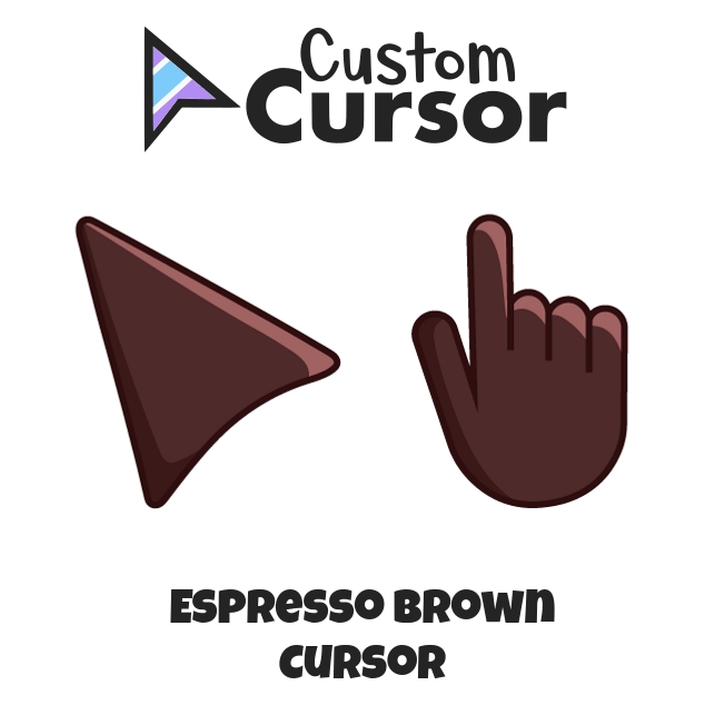 Espresso Brown cursor – Custom Cursor
