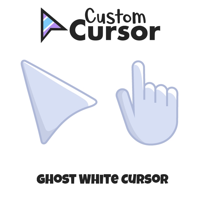 Ghost White cursor – Custom Cursor