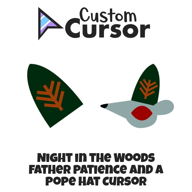 Night in the Woods Father Patience y un Sombrero de Papa cursor – Custom Cursor