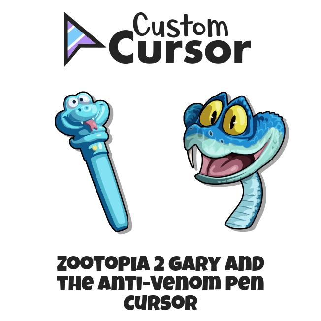 Zootopia 2 Gary and the Anti-Venom Pen cursor – Custom Cursor