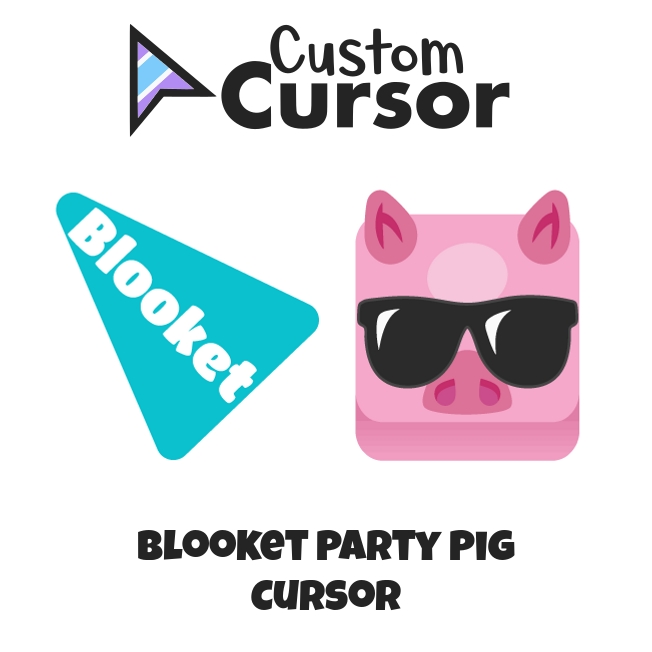 Blooket Party Pig курсор пак – Custom Cursor