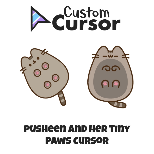Pusheen y sus Diminutas Patas cursor – Custom Cursor