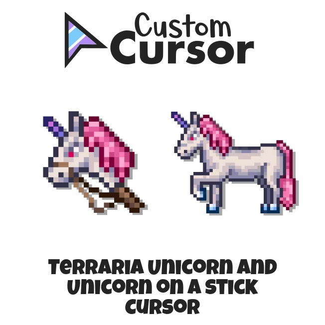 Terraria Licorne et Licorne sur un Bâton Curseur – Custom Cursor